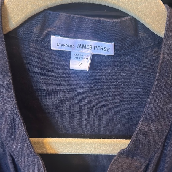 James Perse | Dresses | James Perse Navy Dress | Poshmark